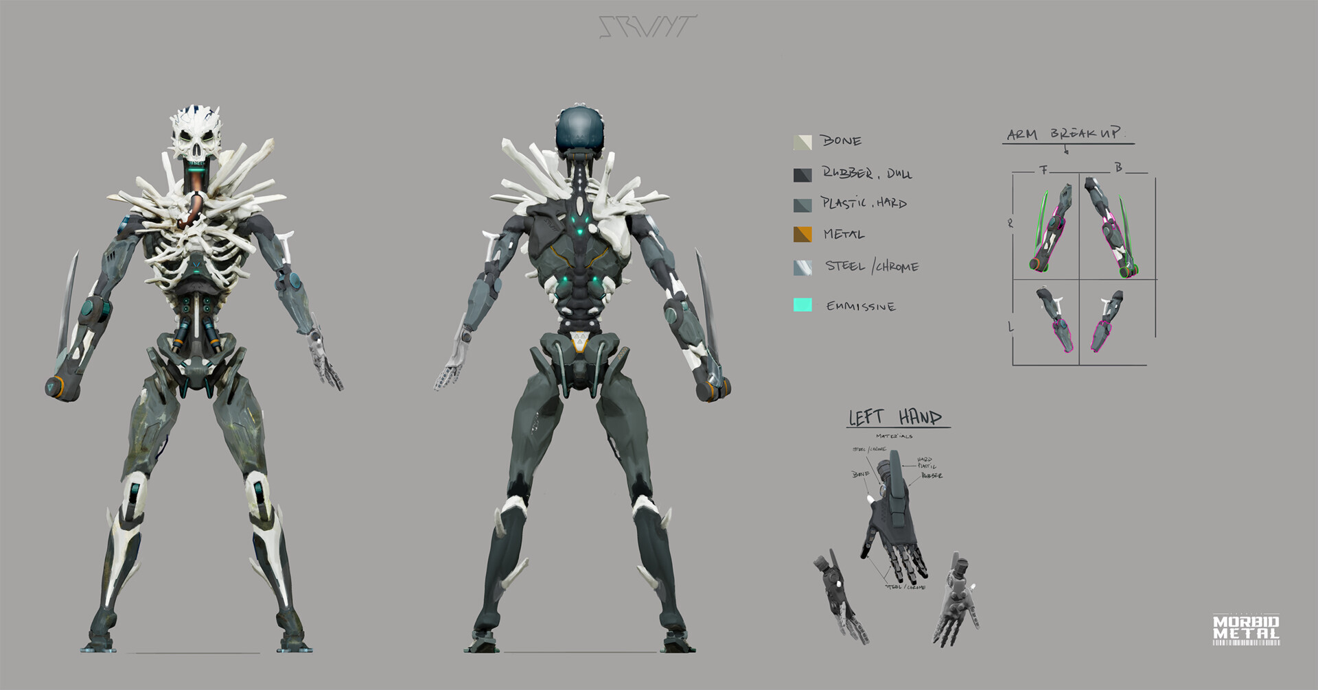 Aaron Stout - Morbid Metal- Servant