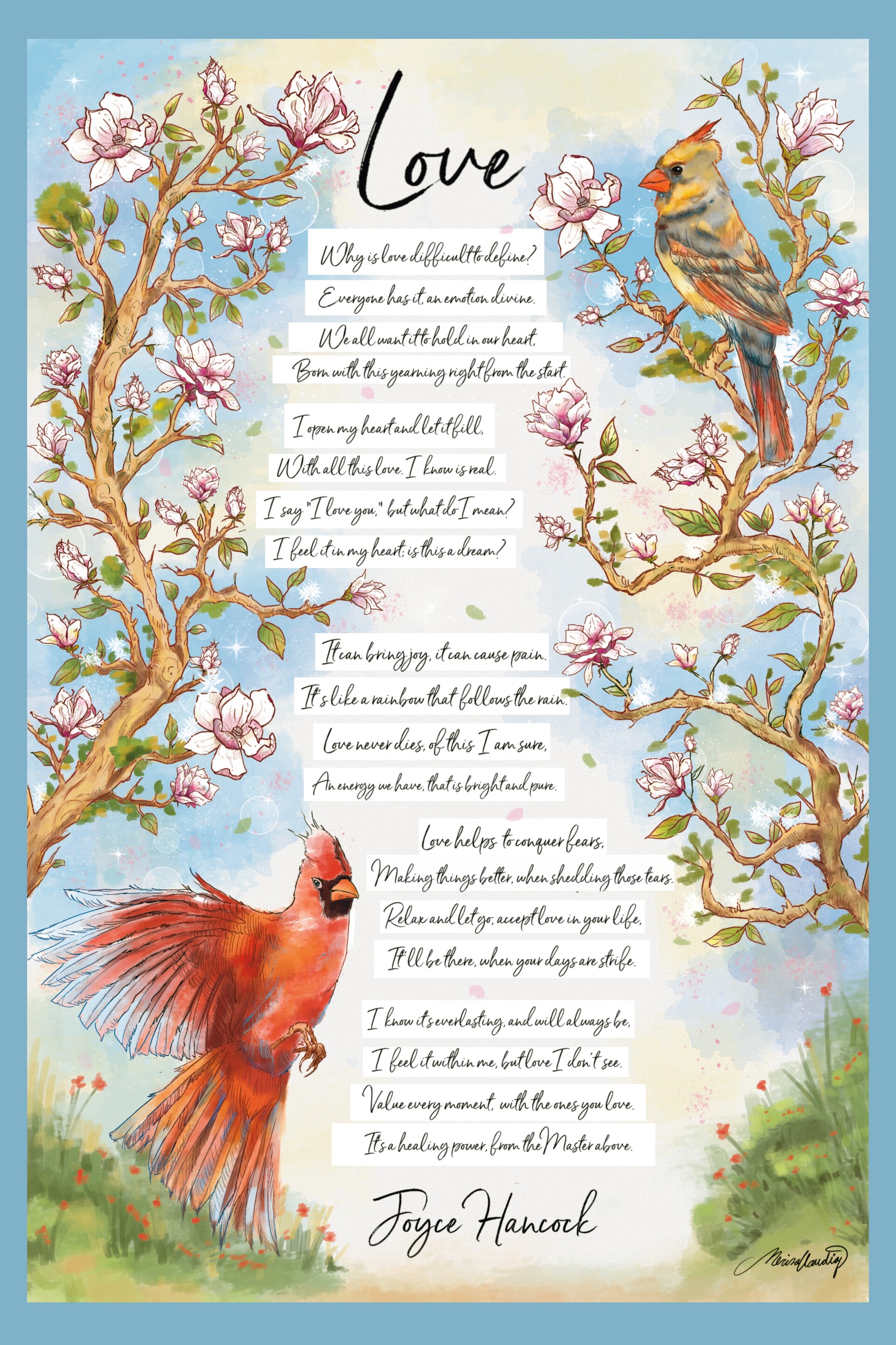 ArtStation - Poem illustration