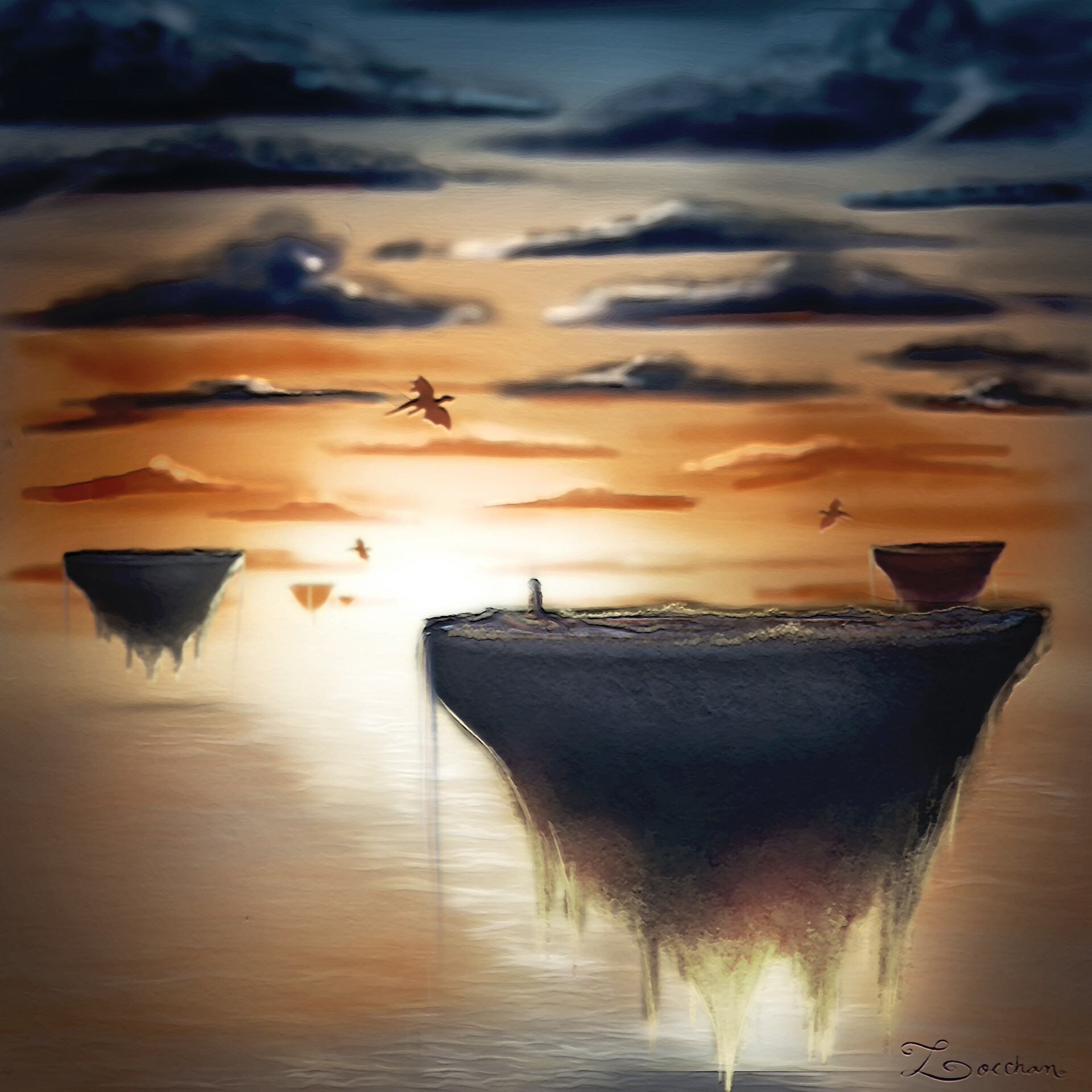 ArtStation - The Floating Isles