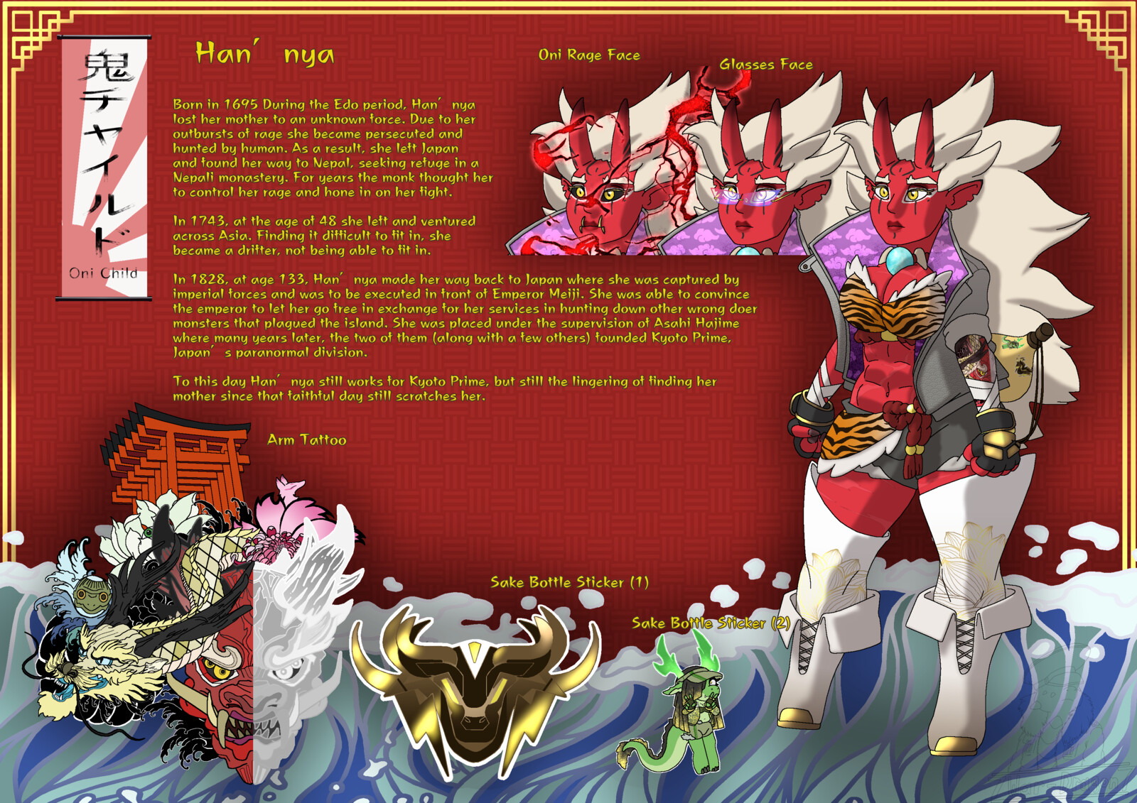 Cian Dooley - Han'nya (The Player)