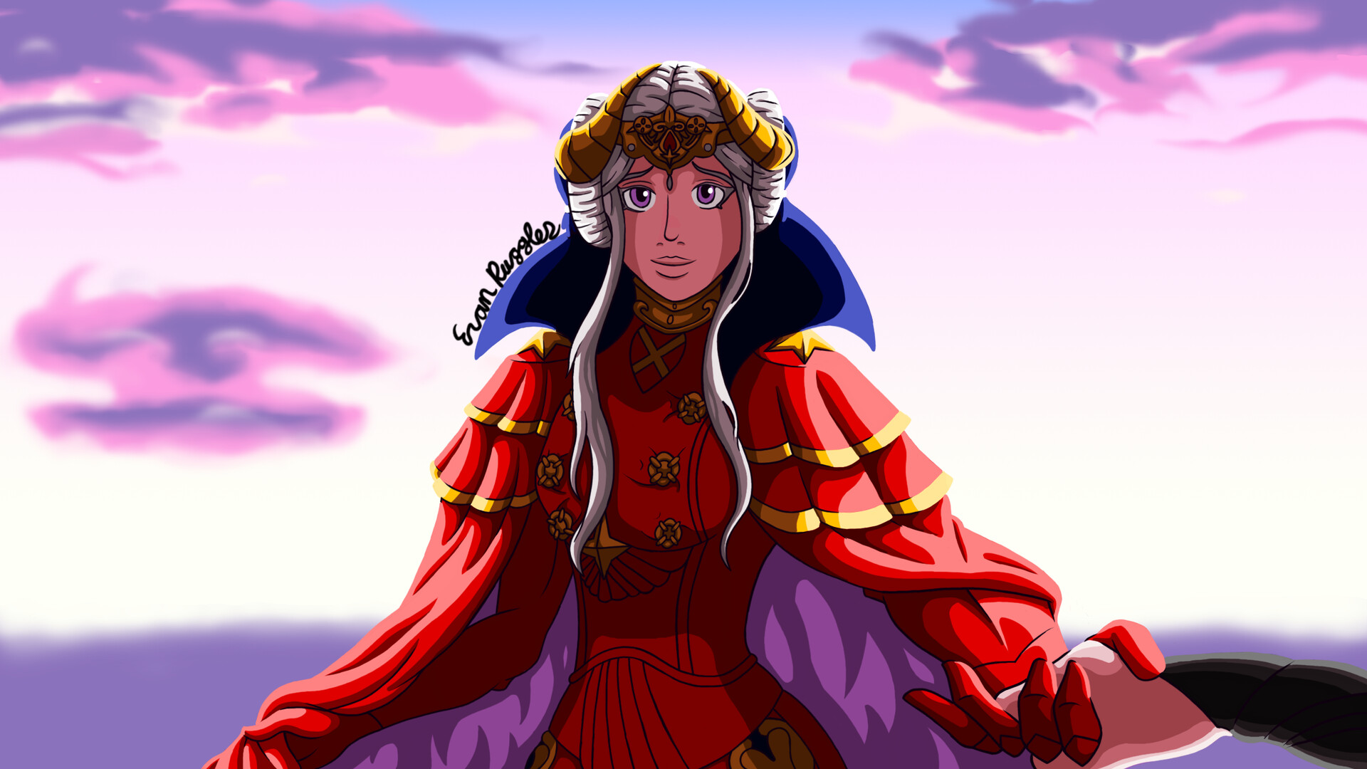 Evan Ruggles - Edelgard S Rank Redraw (Cell Shaded)