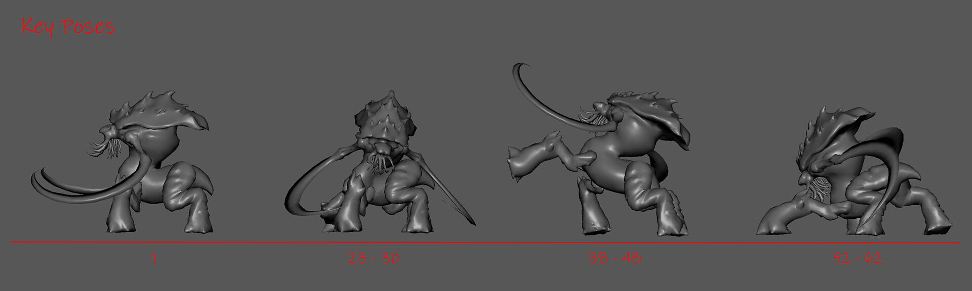 Amy Ashfaq - Creature Attack - Gameplay Animation