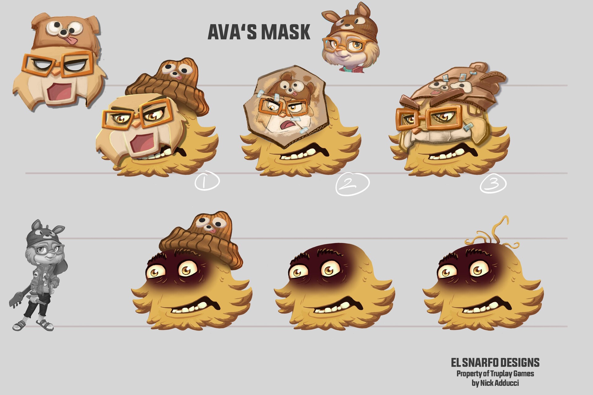 ArtStation - Ava: Character Design