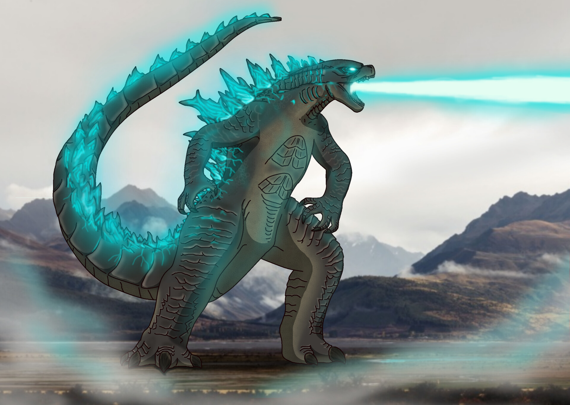 ArtStation - Godzilla legendary