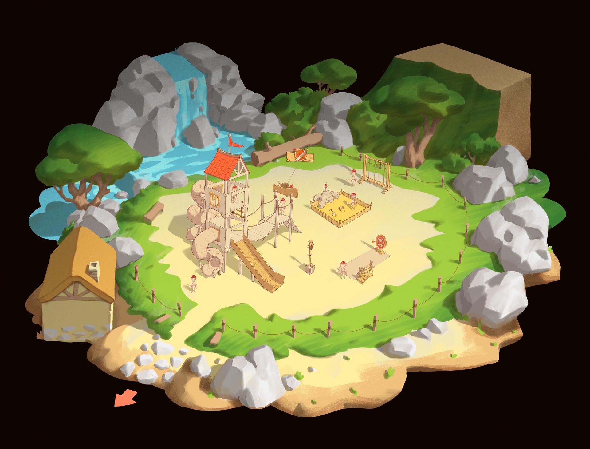 ArtStation - Medieval Playground