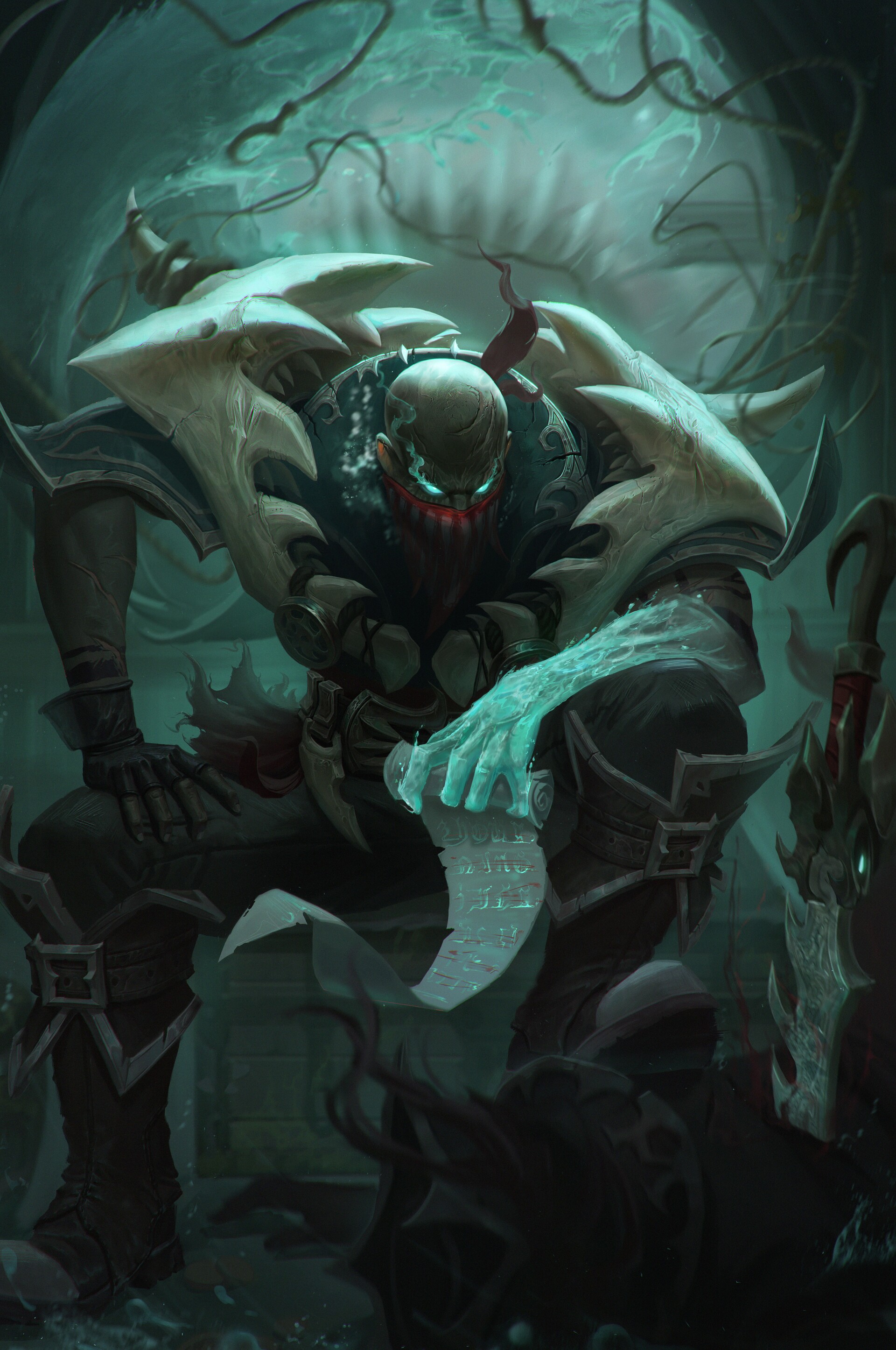 ArtStation - 英雄联盟 Pyke同人作品