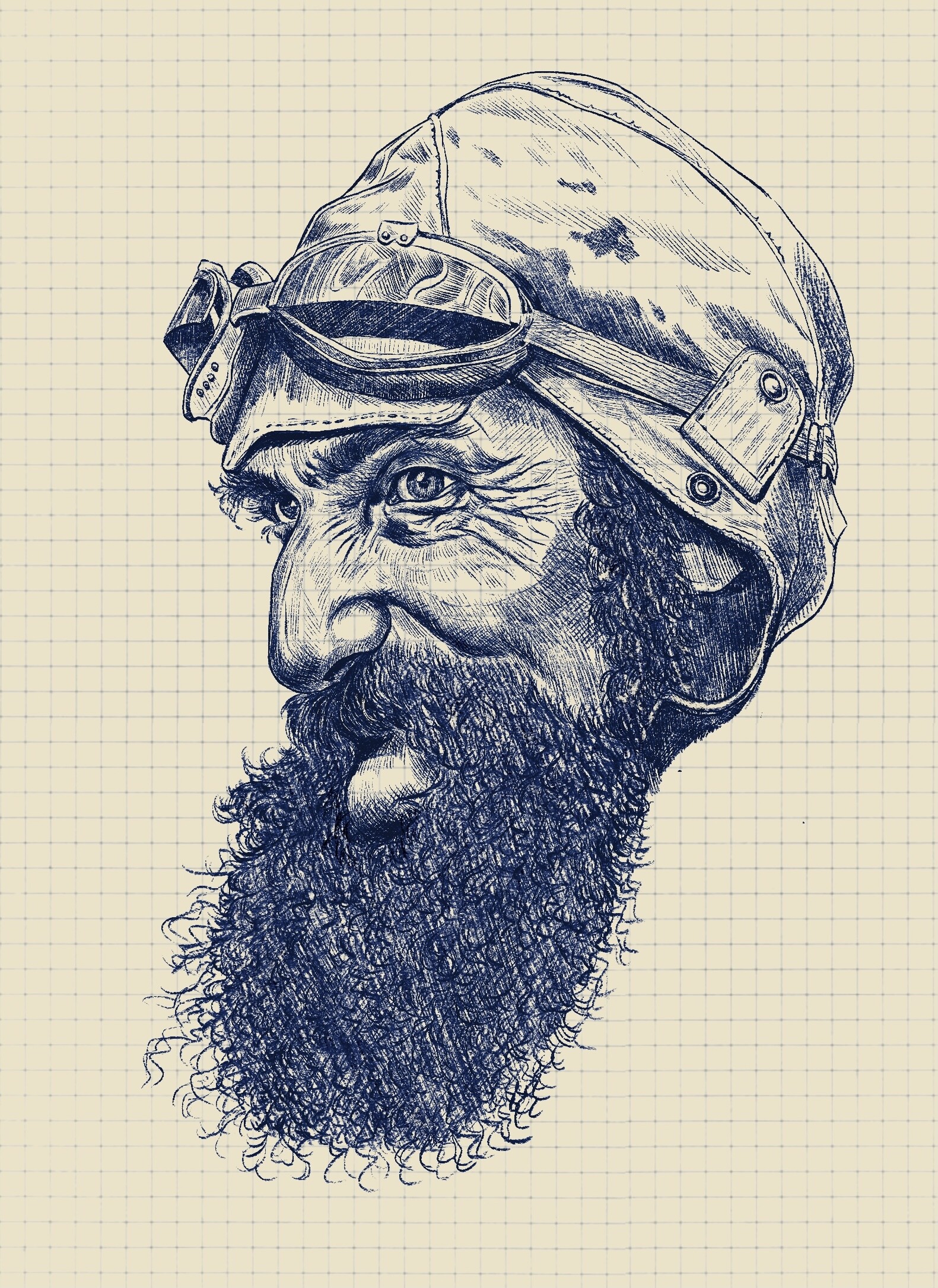 ArtStation - Ballpoint portrait