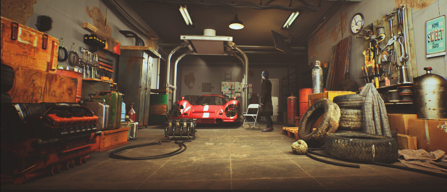 ArtStation - Realistic Vehicle and Environment Texturing Using Unreal Engine