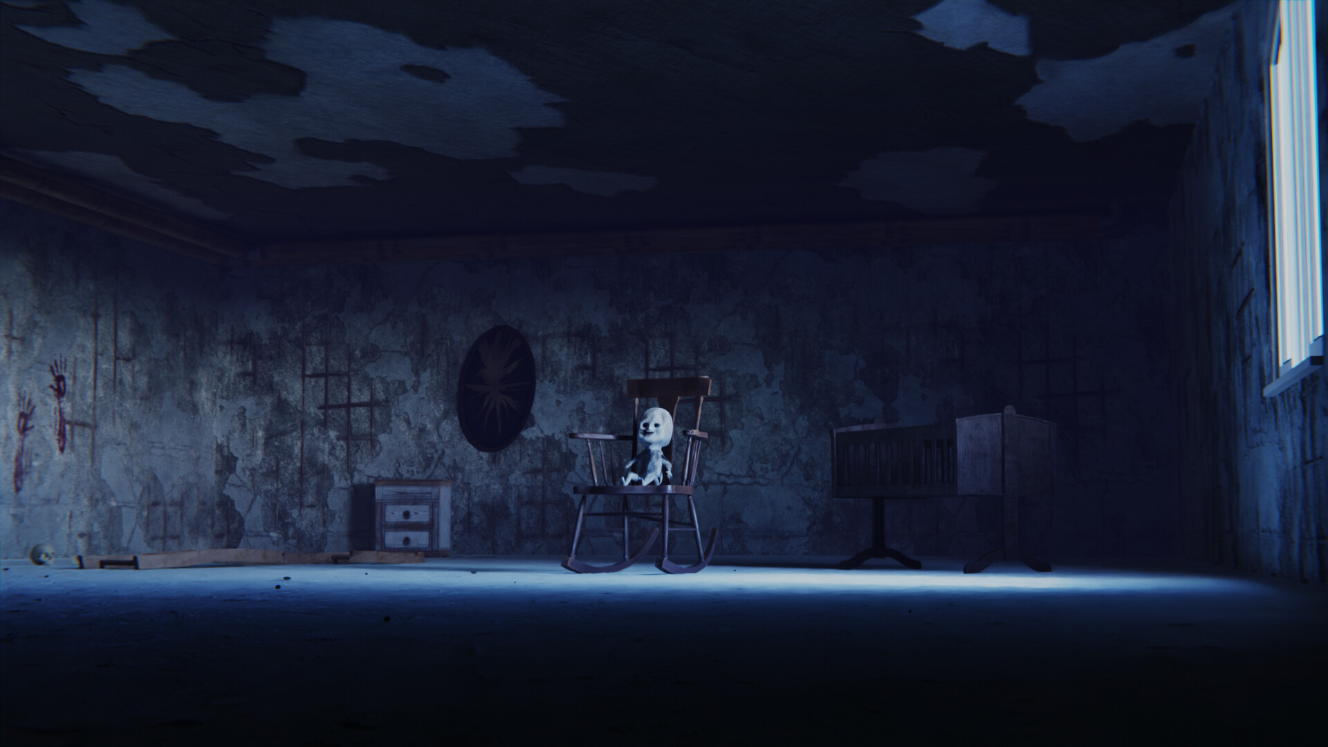 ArtStation - A haunted basement