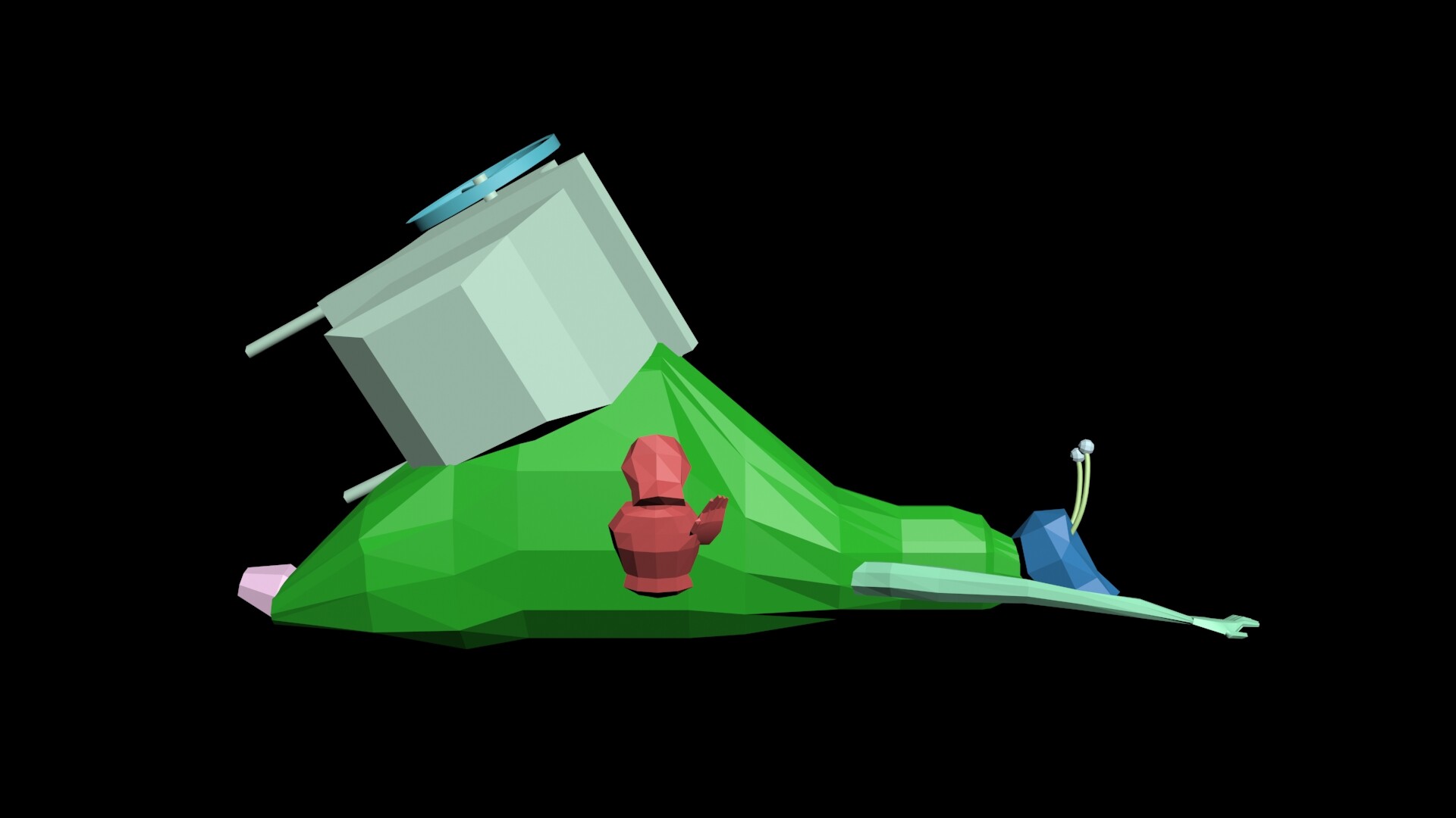 Peter Spanos - The Body Horror Snail