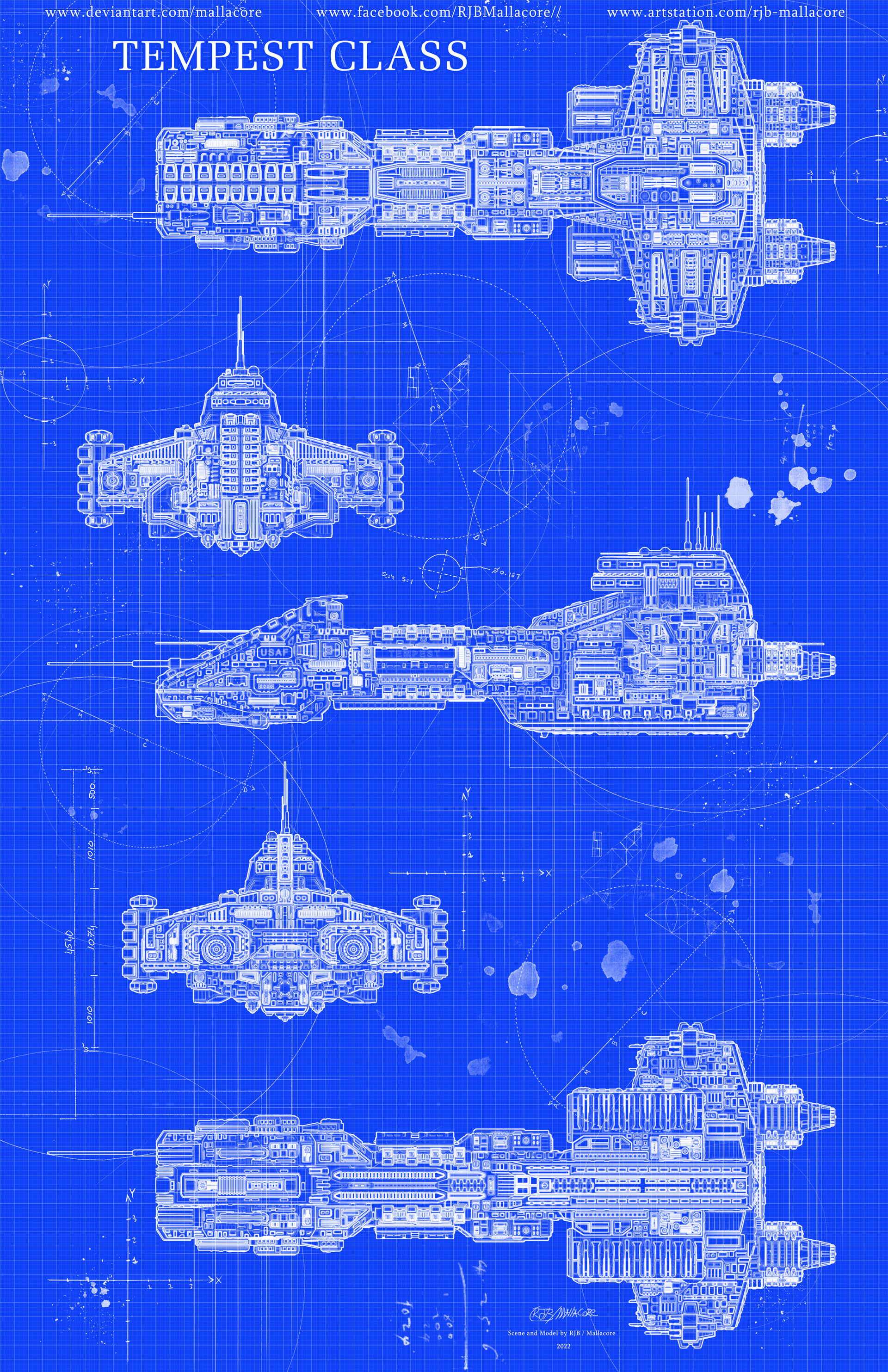 Stargate Spaceship Blueprints