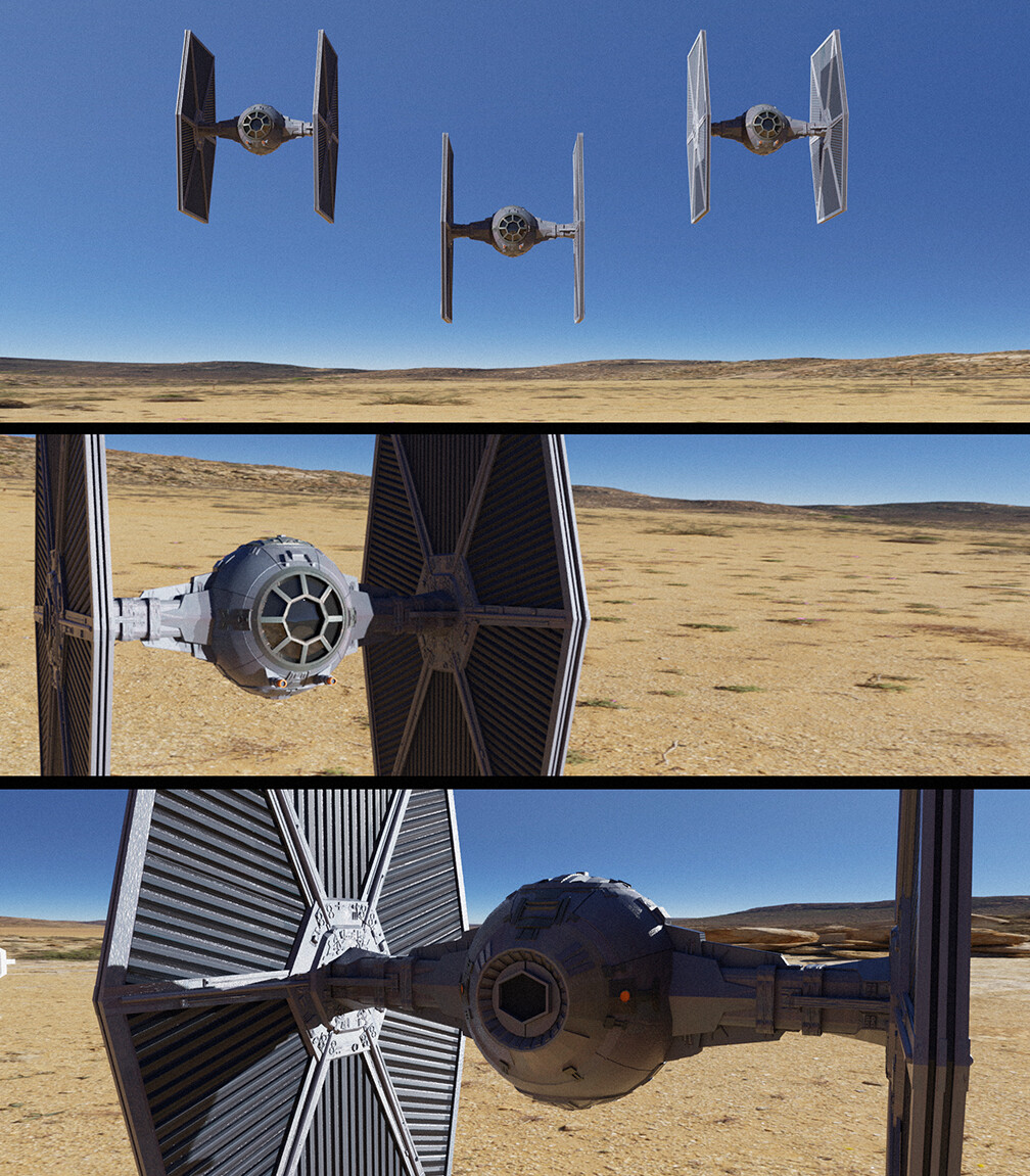 ArtStation - [SW] TIE Fighter