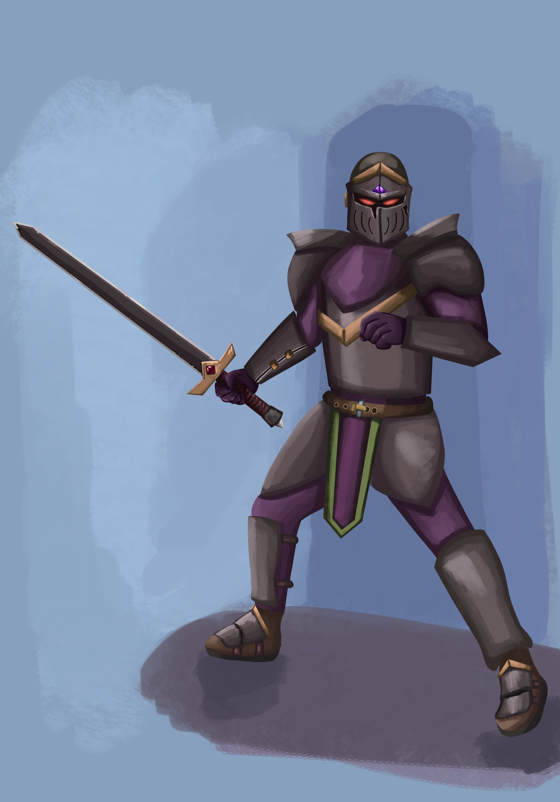 ArtStation - Sword pose