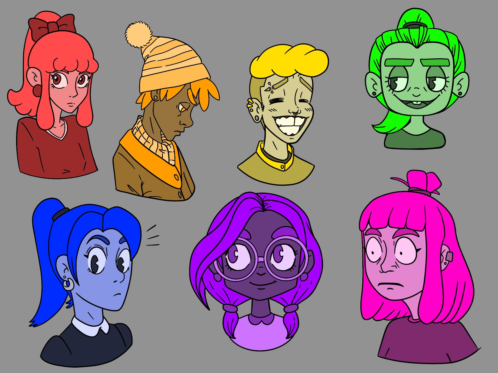 ArtStation - Faces and expressions