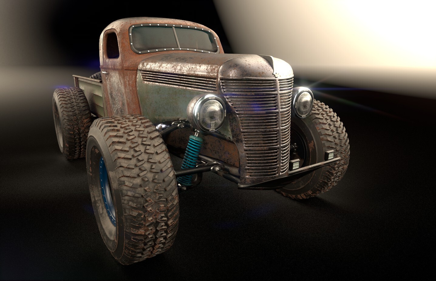ArtStation - Custom Off Road Truck