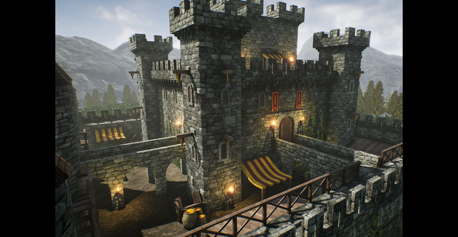 ArtStation - Modular Castle (Real time)