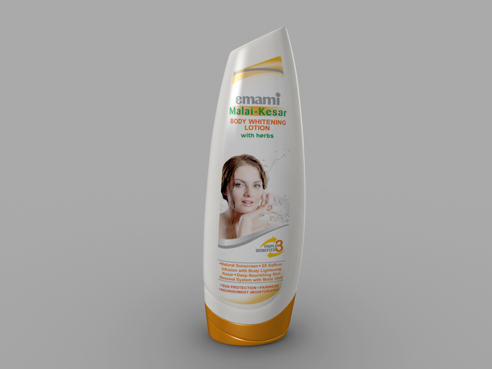 ArtStation - Emami Malai Kesar Lotion