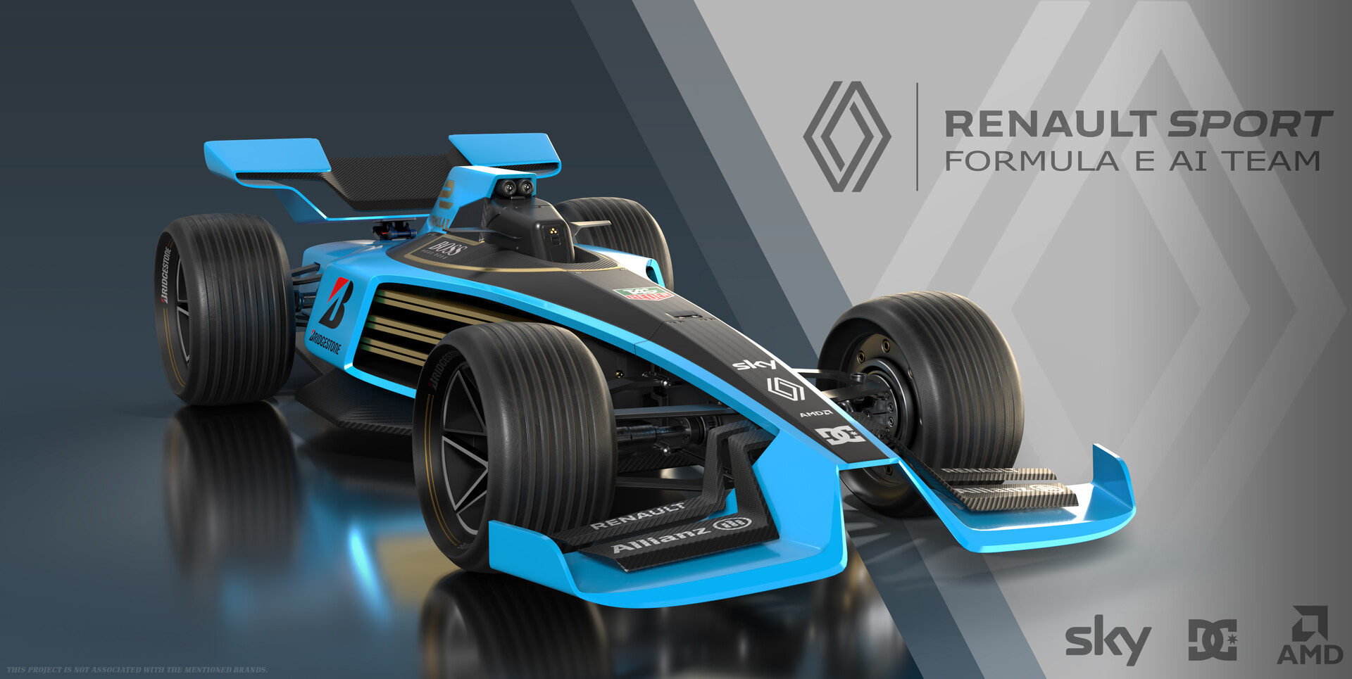ArtStation - Renault Formula E AI concept