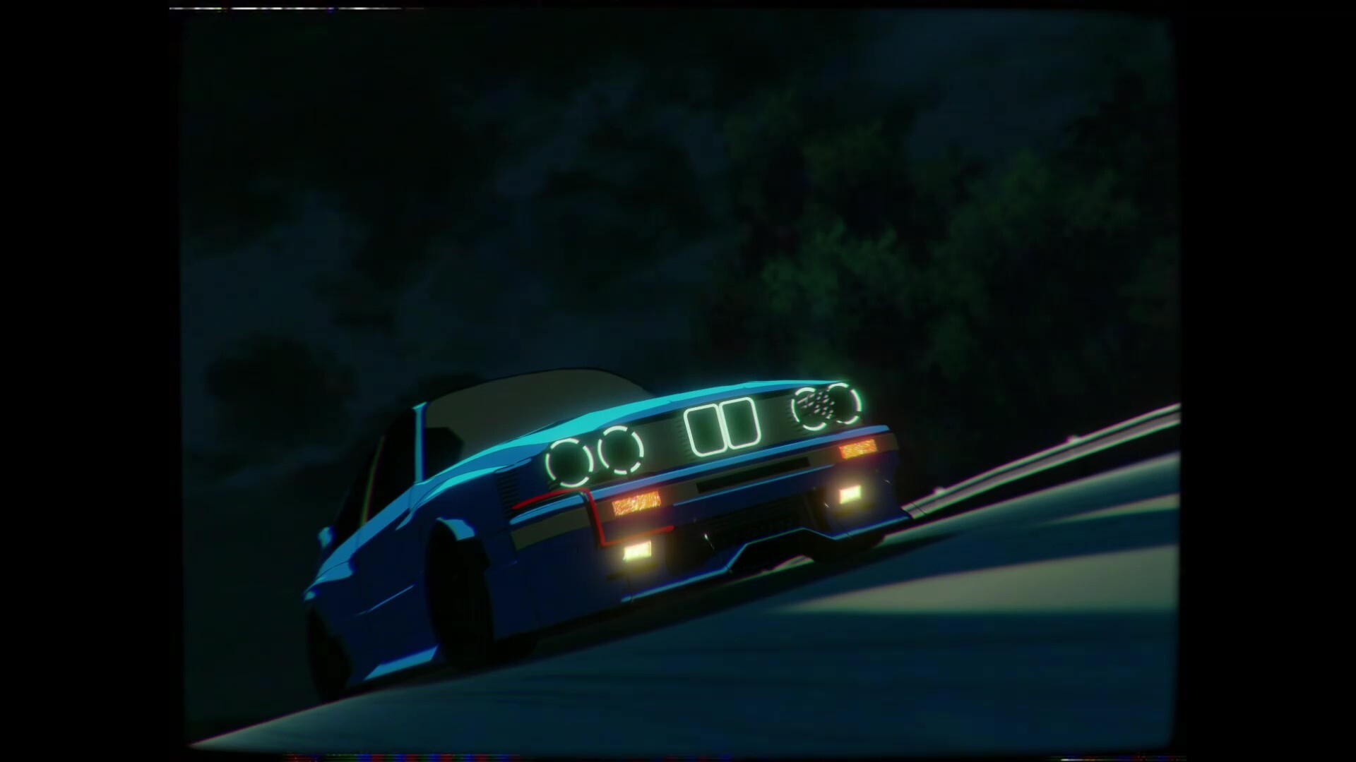 ArtStation - BMW E30 Toon style rendering study