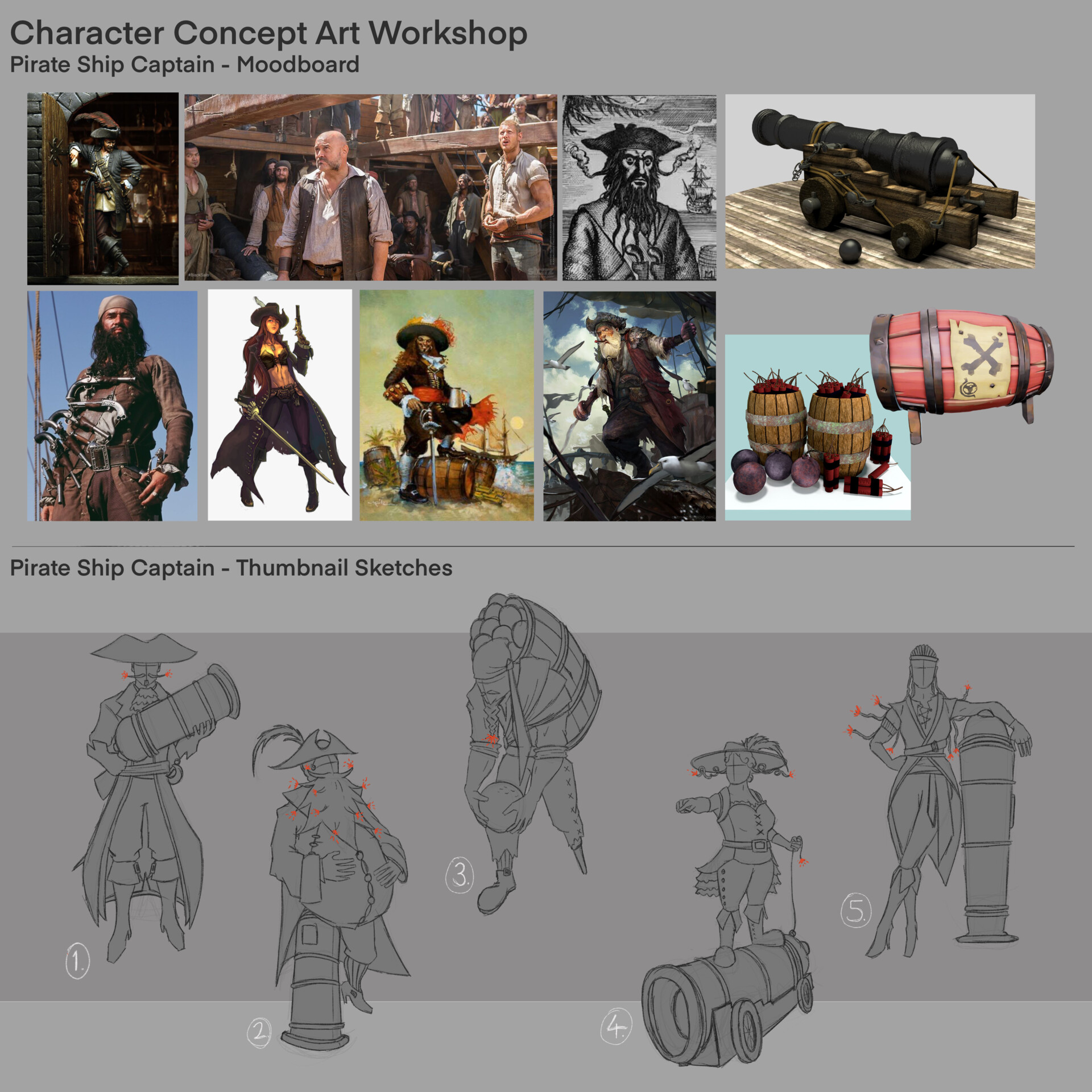 Daniel Strachan - Fiery Pirate Captain