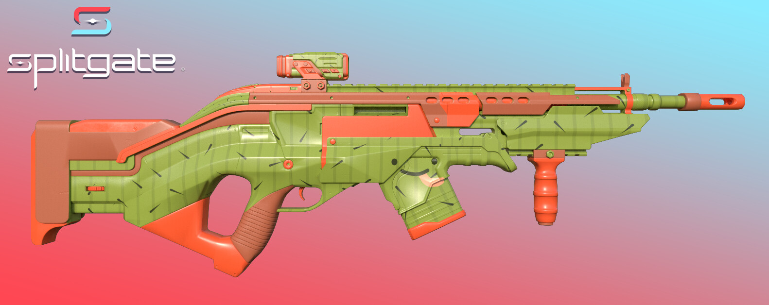 Tanner Trees - Akuvo Carbine Concept Skin (Splitgate)
