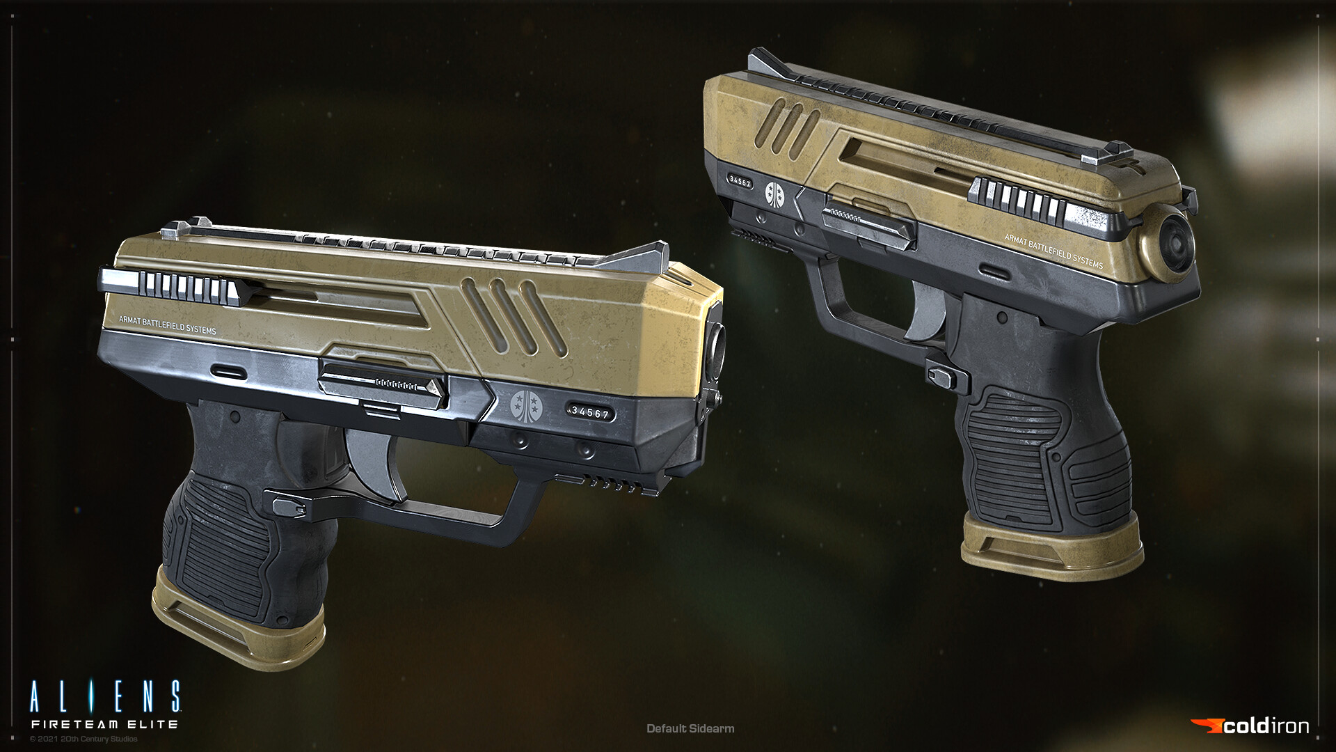 Raquel Garcia - Aliens: Fireteam Elite - Default Sidearm