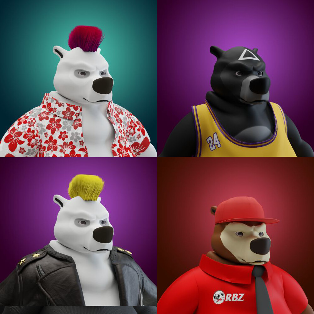 Quadri_artist - 3d nft collection