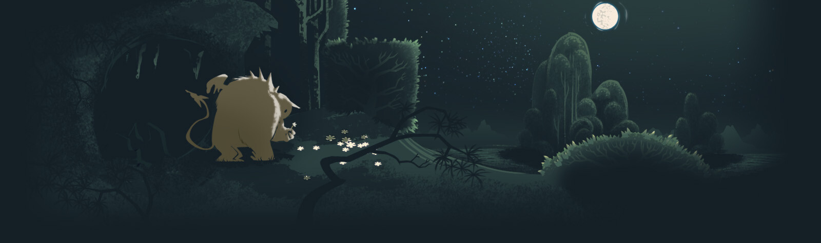 ArtStation - Timid Monster: Illustration & Branding