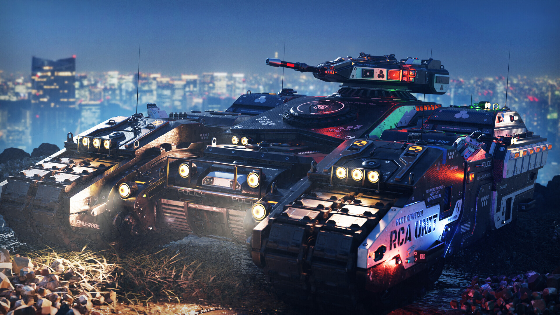 ArtStation - Huge tank