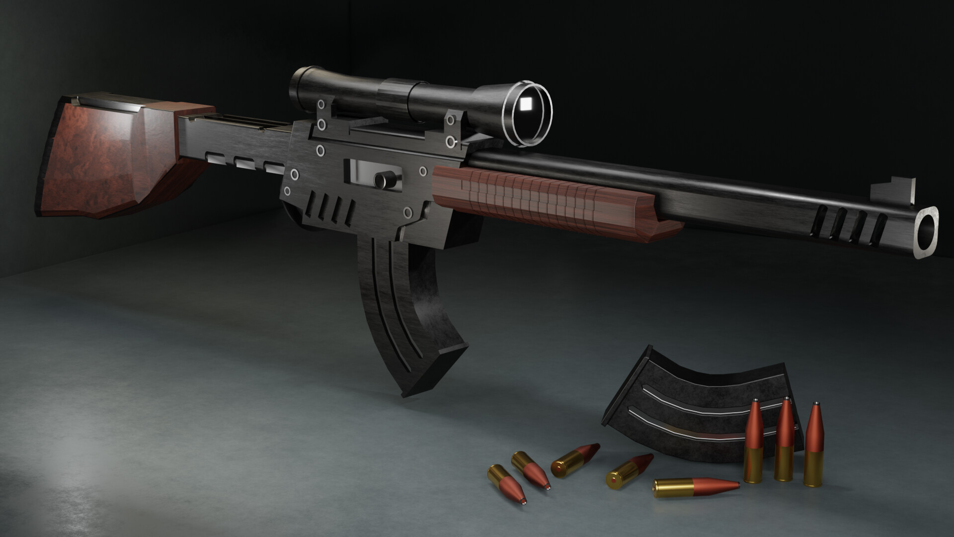 ArtStation - Rifle Concept