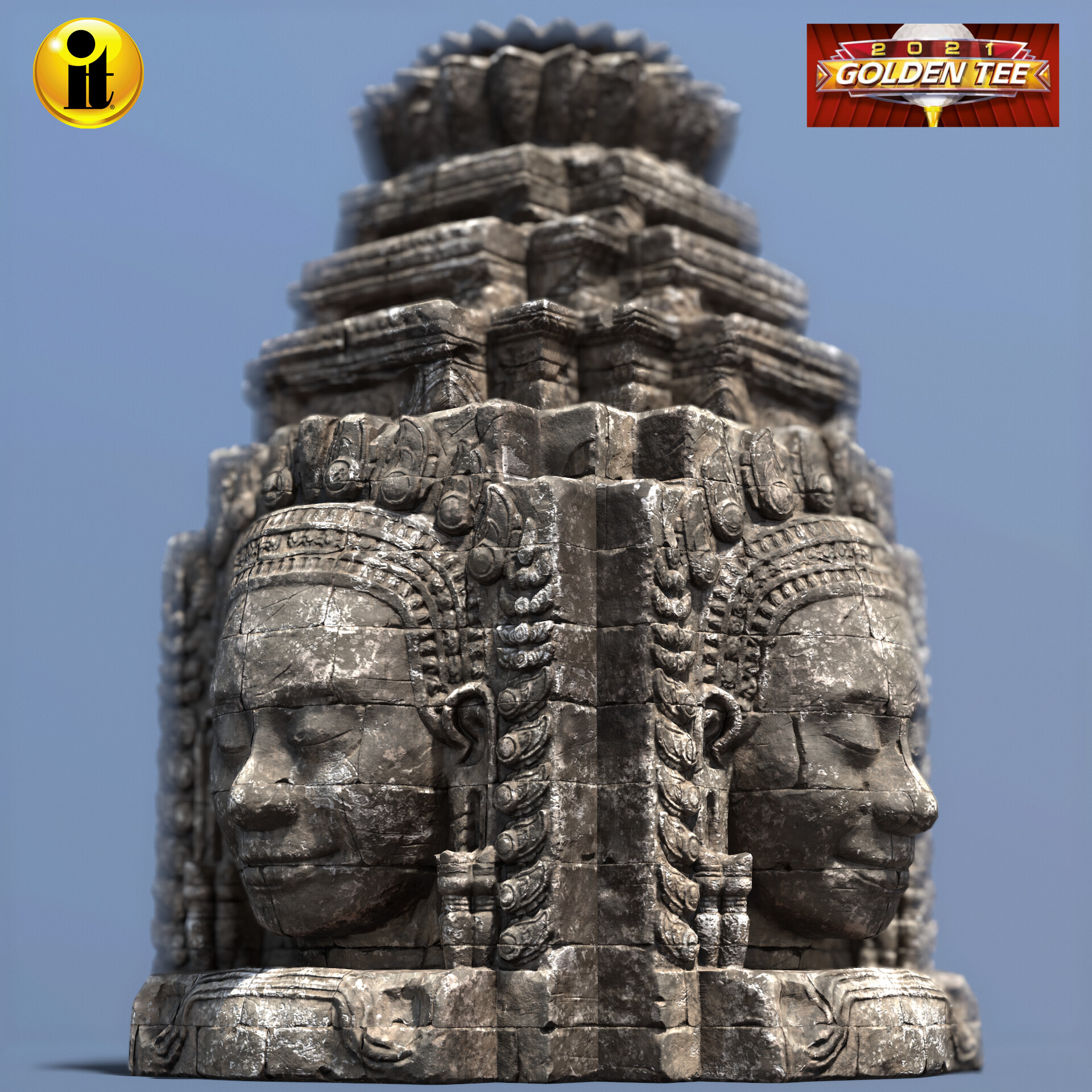 Michael Montes - Angkor Wat Statue