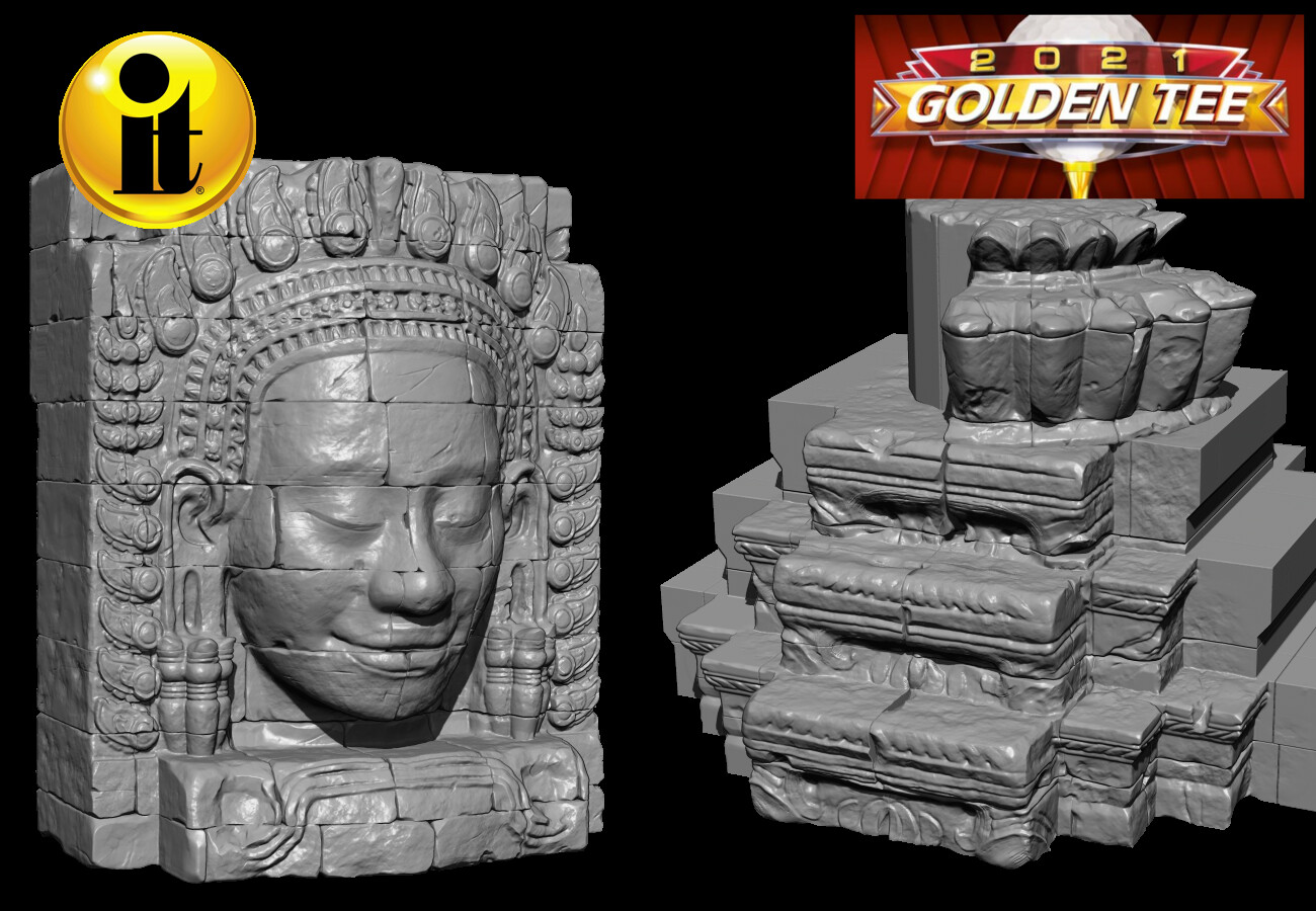 Michael Montes - Angkor Wat Statue