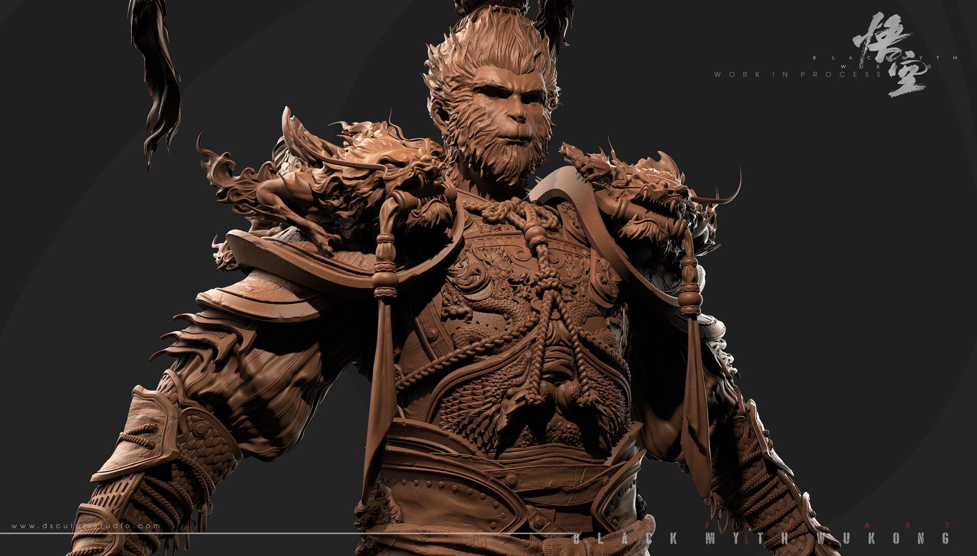 Diep Duong Van - Black Myth Wukong - Final Detailing in Zbrush.