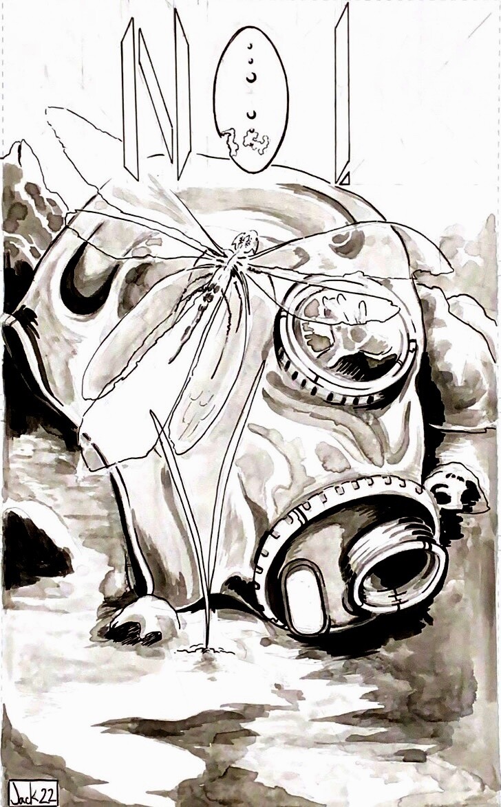 ArtStation - N-0-1 Cover (Inks)