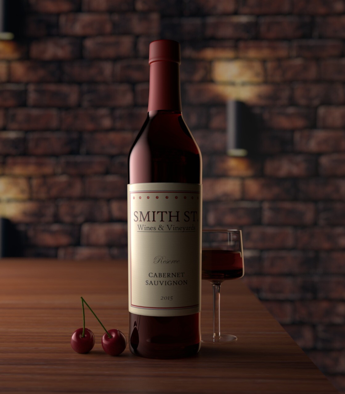 ArtStation - Wine Bottle