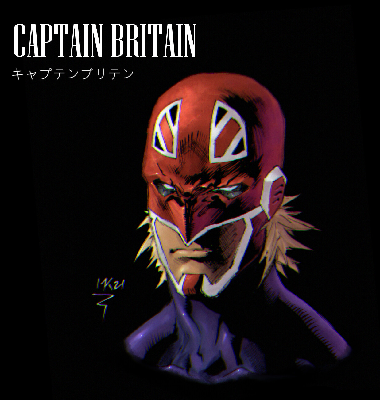 ArtStation - Captain Britain