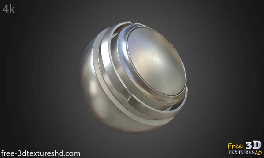 PBR Textures Free Download - Aluminium metal 3d texture seamless PBR ...