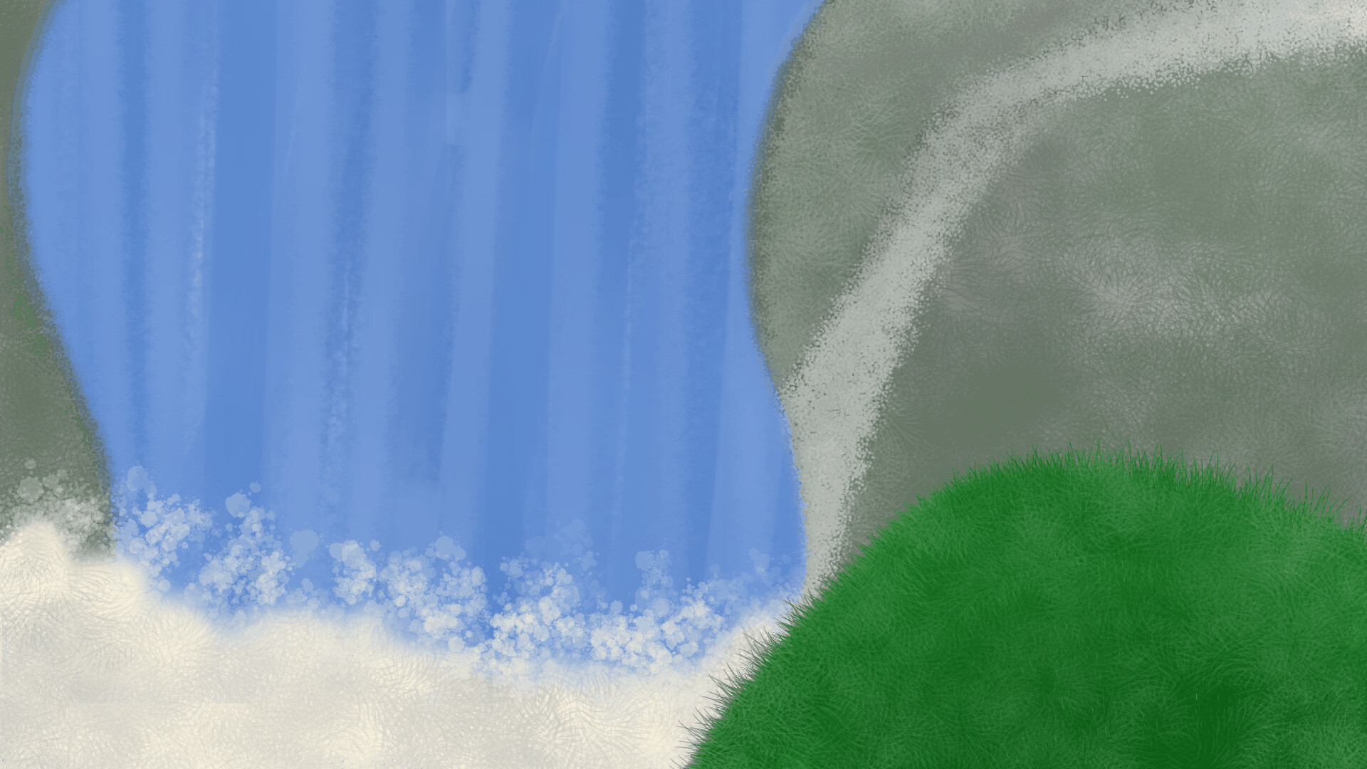 ArtStation - Waterfall Animation