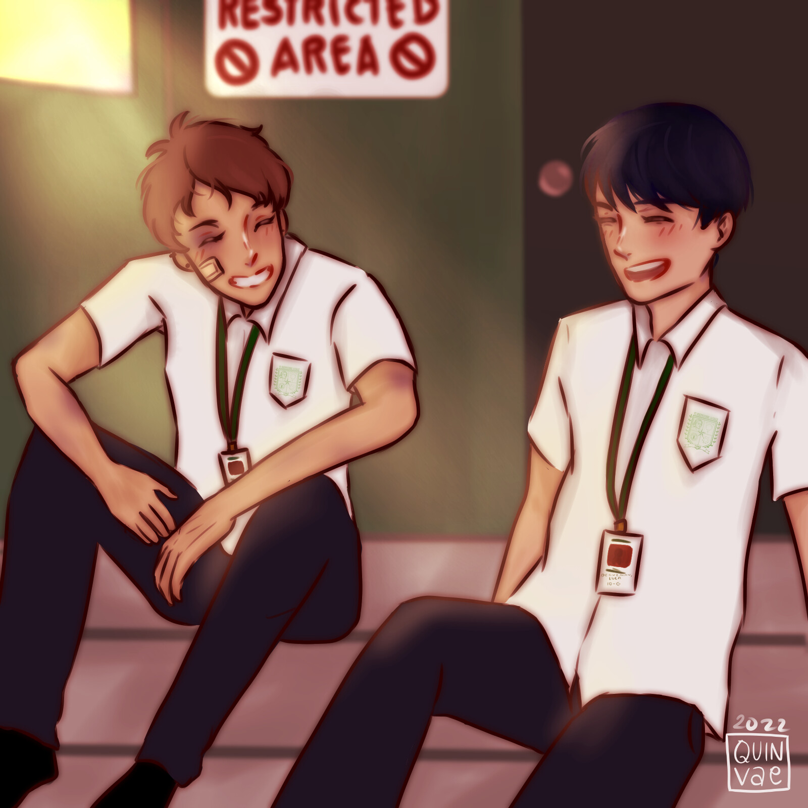 ArtStation - School boys oc