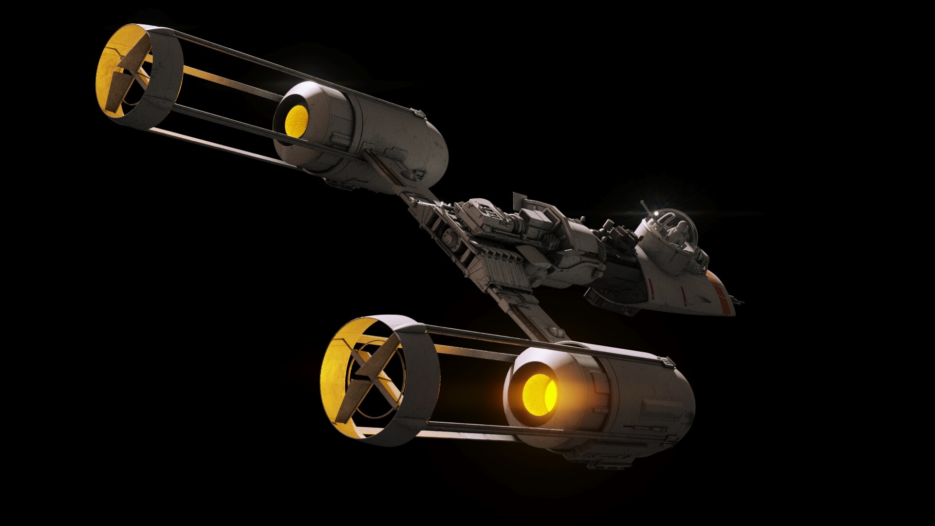 ArtStation - Colin Cantwell Y-Wing