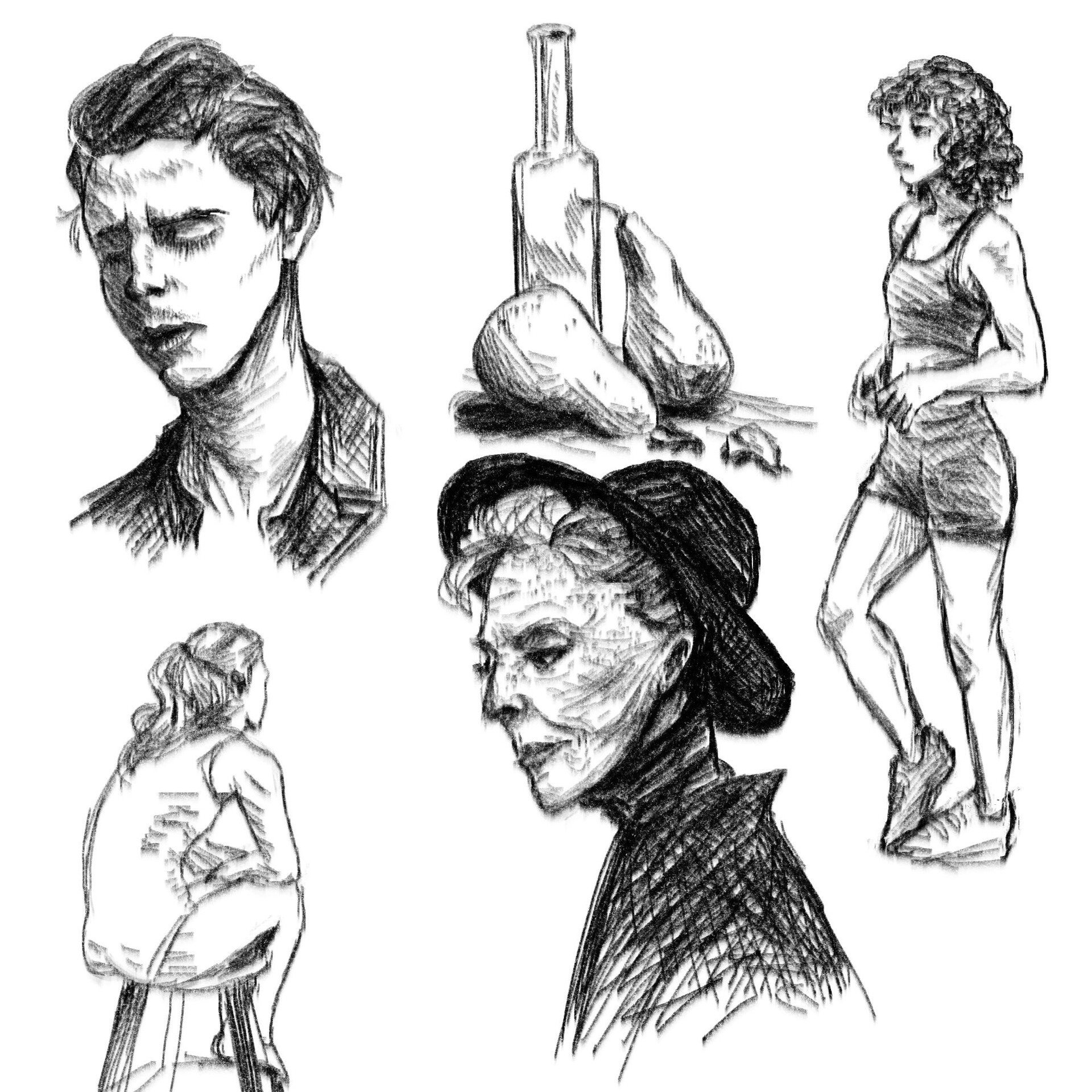ArtStation - Pencil Studies