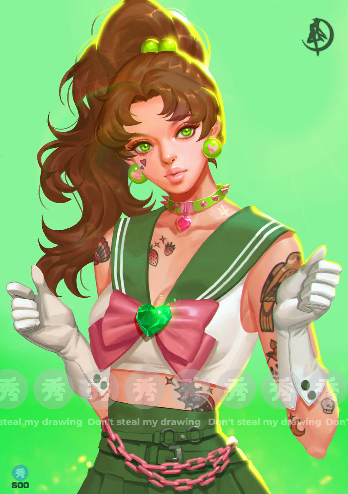 ArtStation - Sailor Jupiter_fanart