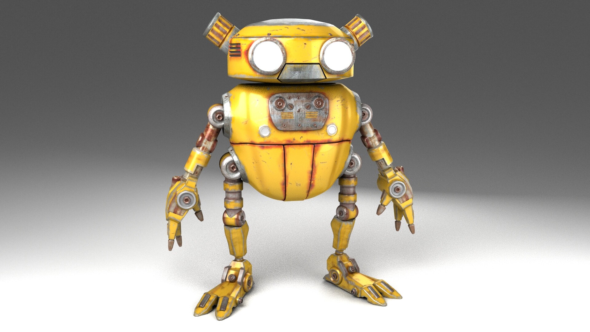 Lim Xin Ci - 3D yellow robot