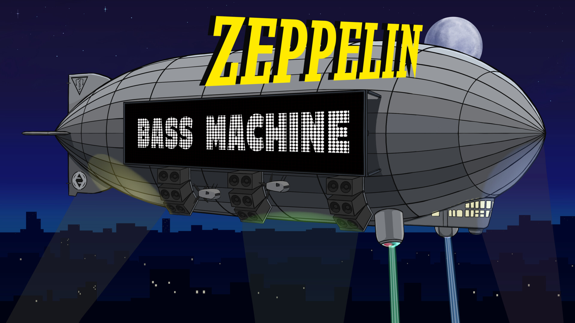 ArtStation - Zeppelin Bass Machine