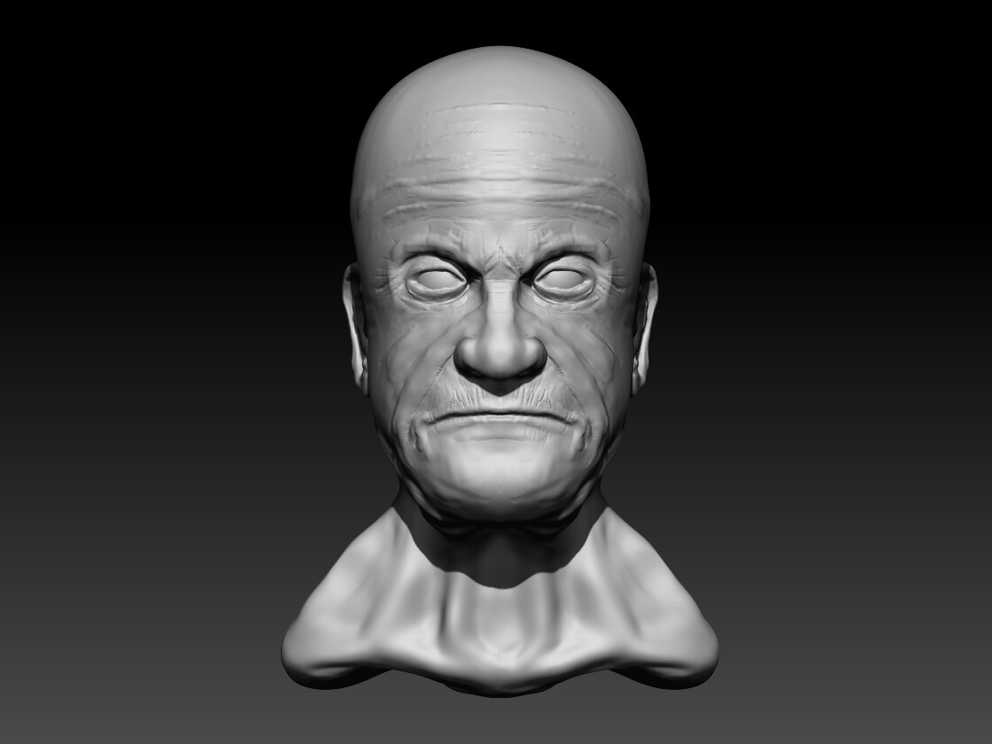 ArtStation - Old Men Face sculpting