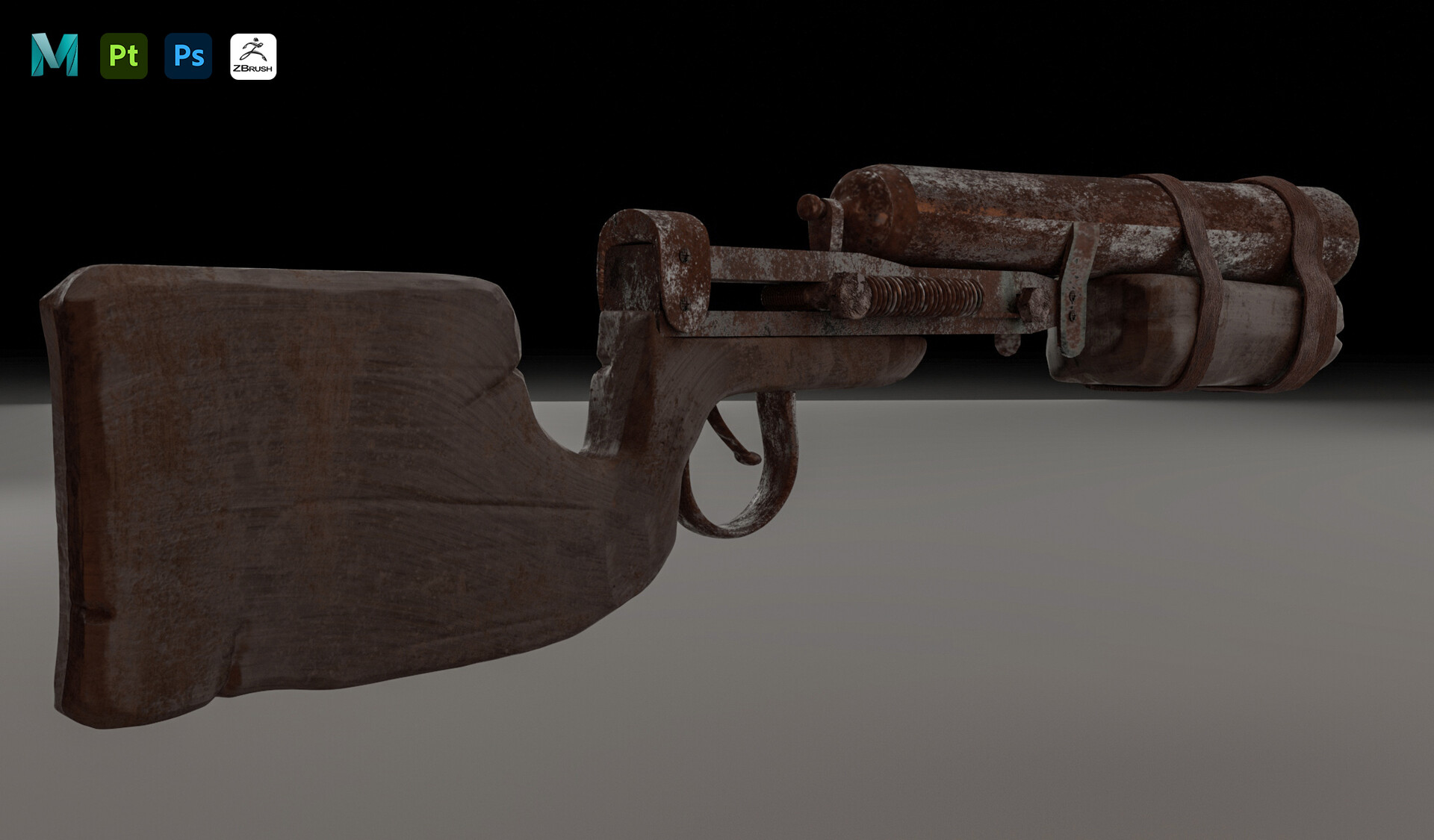 ArtStation - Old Age gun