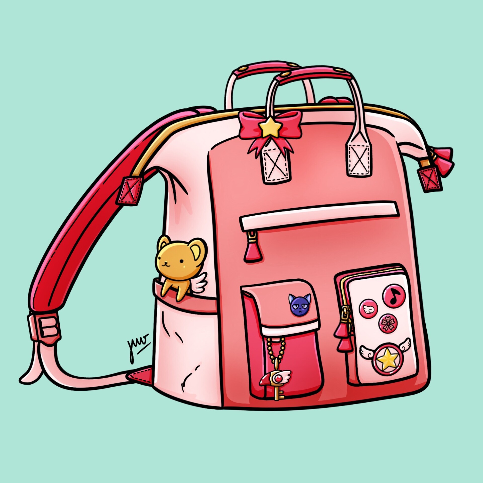 ArtStation - Cardcaptor Sakura Backpack