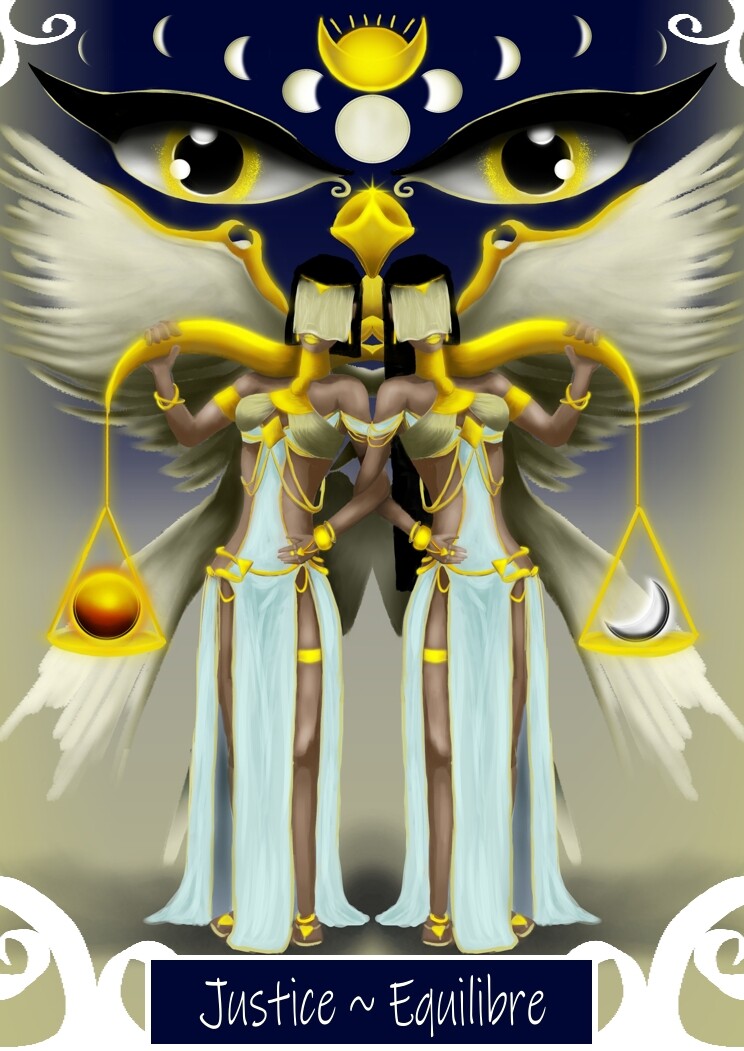 ArtStation - Balance justice card
