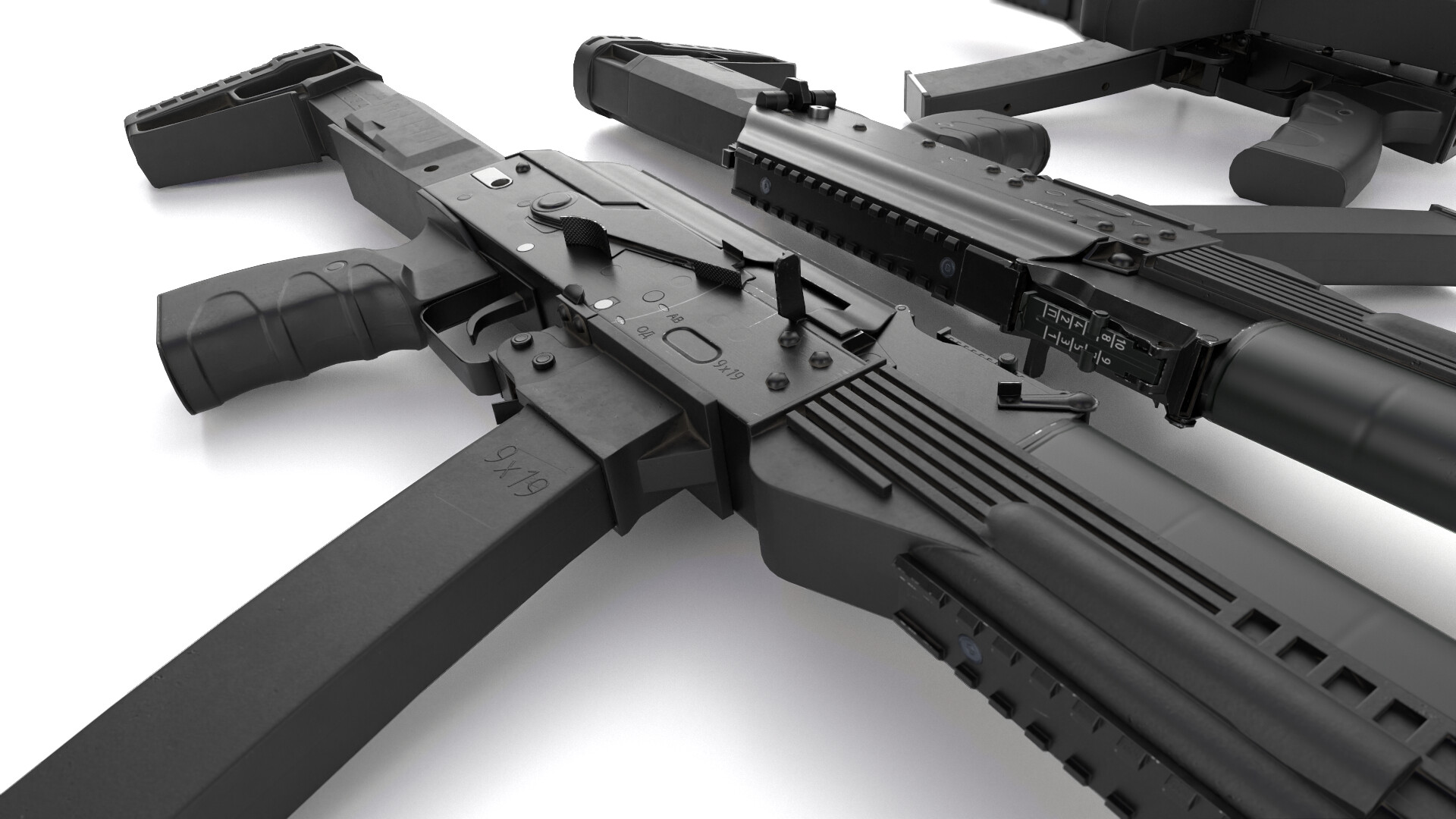 3D Arti - Kalashnikov submachine gun (PPK-20)