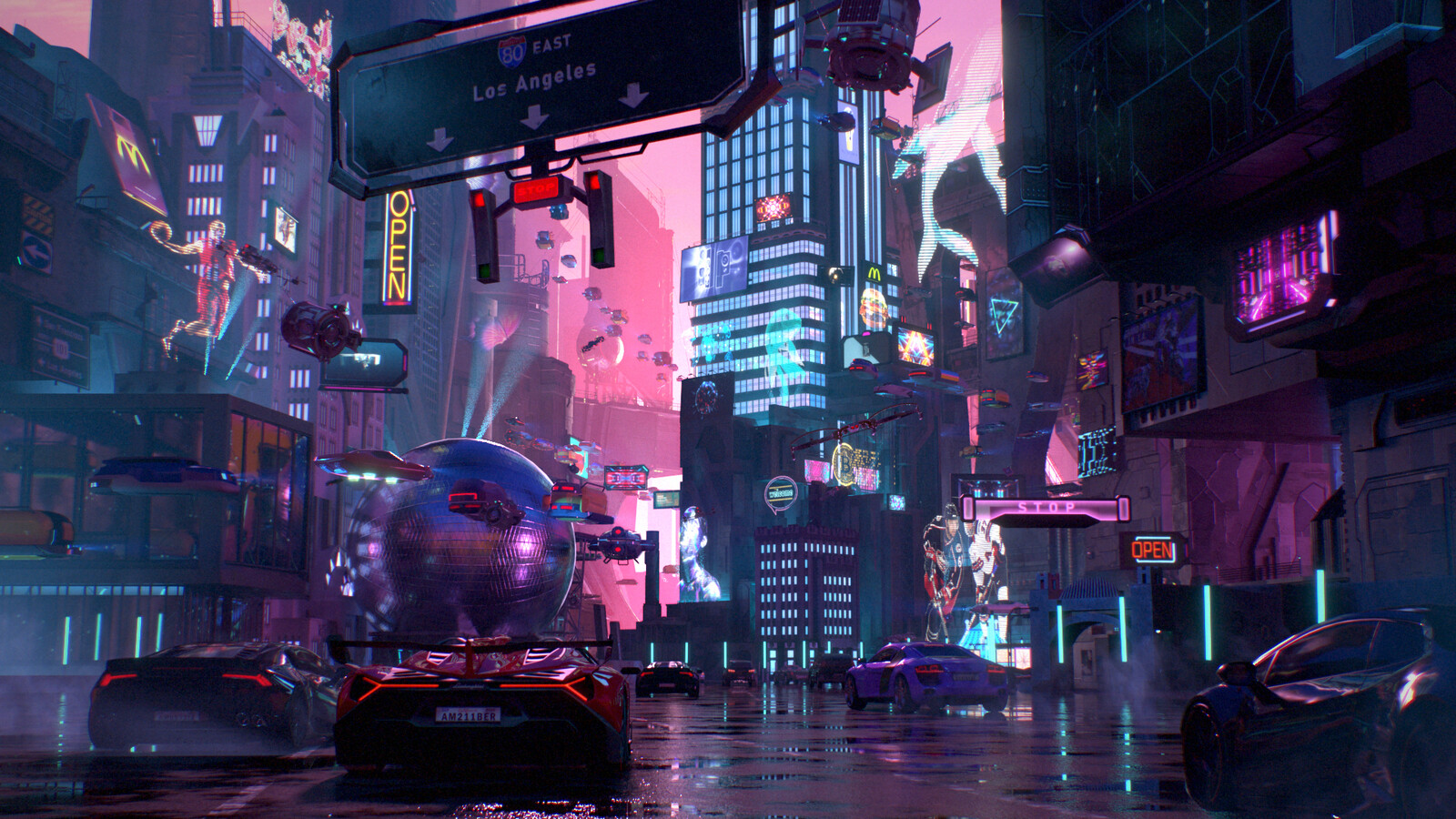 Aejeong Lee - 2050 city_Lighting